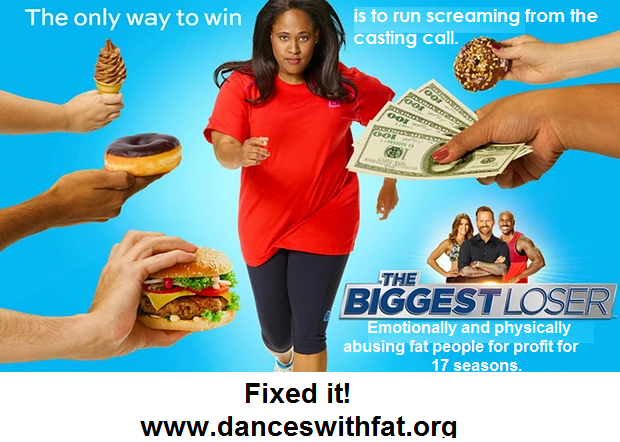 Fixing The Biggest Loser’s Ad – Dances With Fat