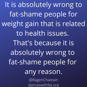 When Body Size Is Due To Health Issues – Dances With Fat