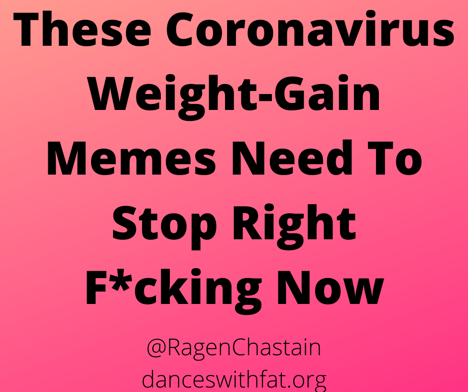 When Good Friends Share Bad Memes – Dealing With Fatphobia – Dances ...